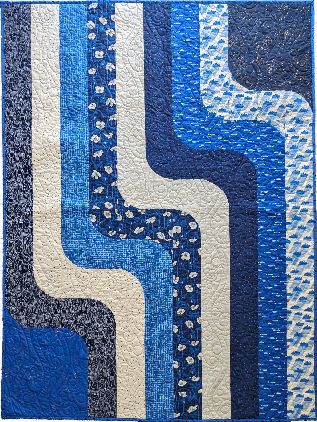 Waterfalls Quilt – DueNorthHandmade